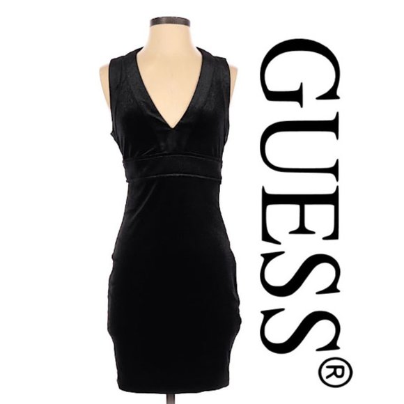 Guess | Dresses | Lbd Guess Black Cocktail Dress Small Like New Sexy ...